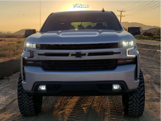 2020 Chevrolet Silverado 1500 Wheel Offset Aggressive > 1" Outside ...