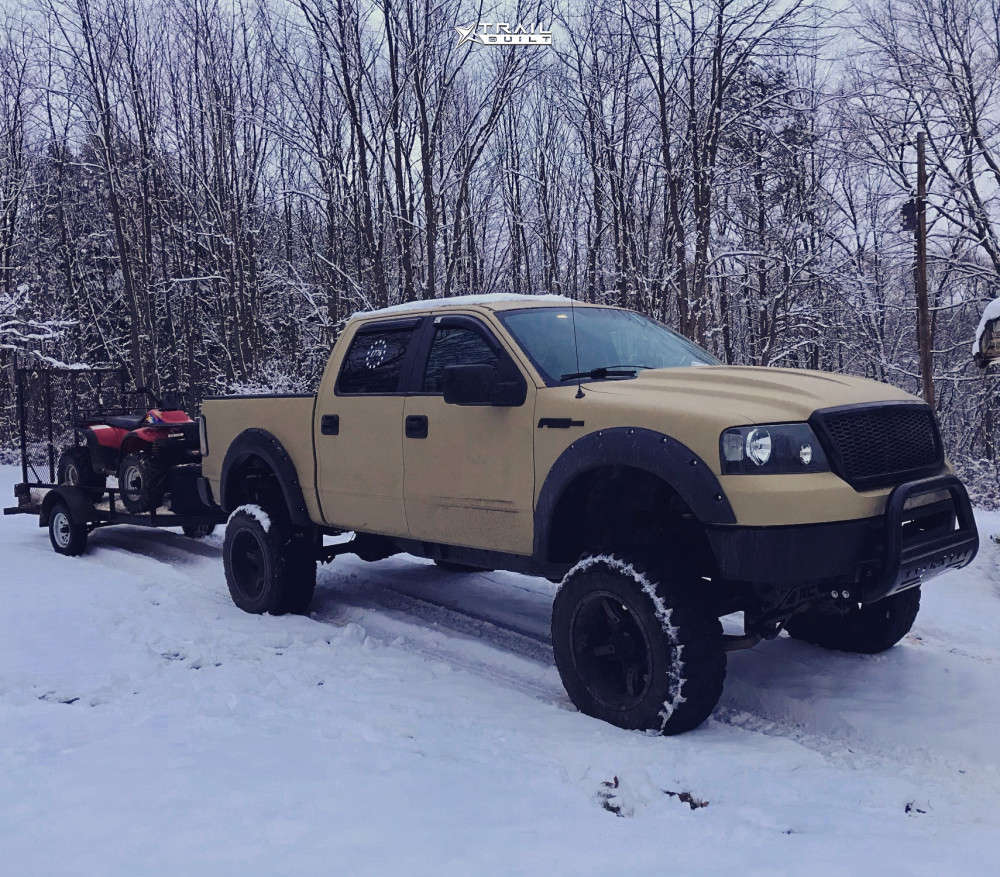 2007 Ford F-150 Wheel Offset Aggressive > 1" Outside Fender Suspension ...