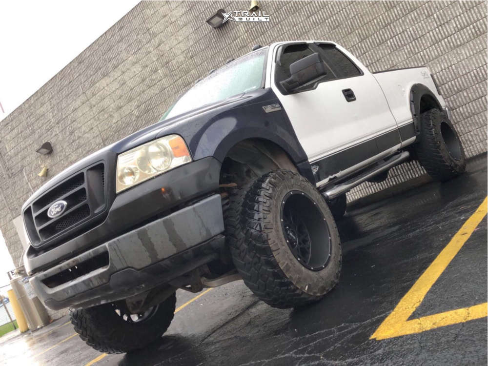 2008 Ford F-150 Wheel Offset Hella Stance >5" Suspension Lift 6 ...