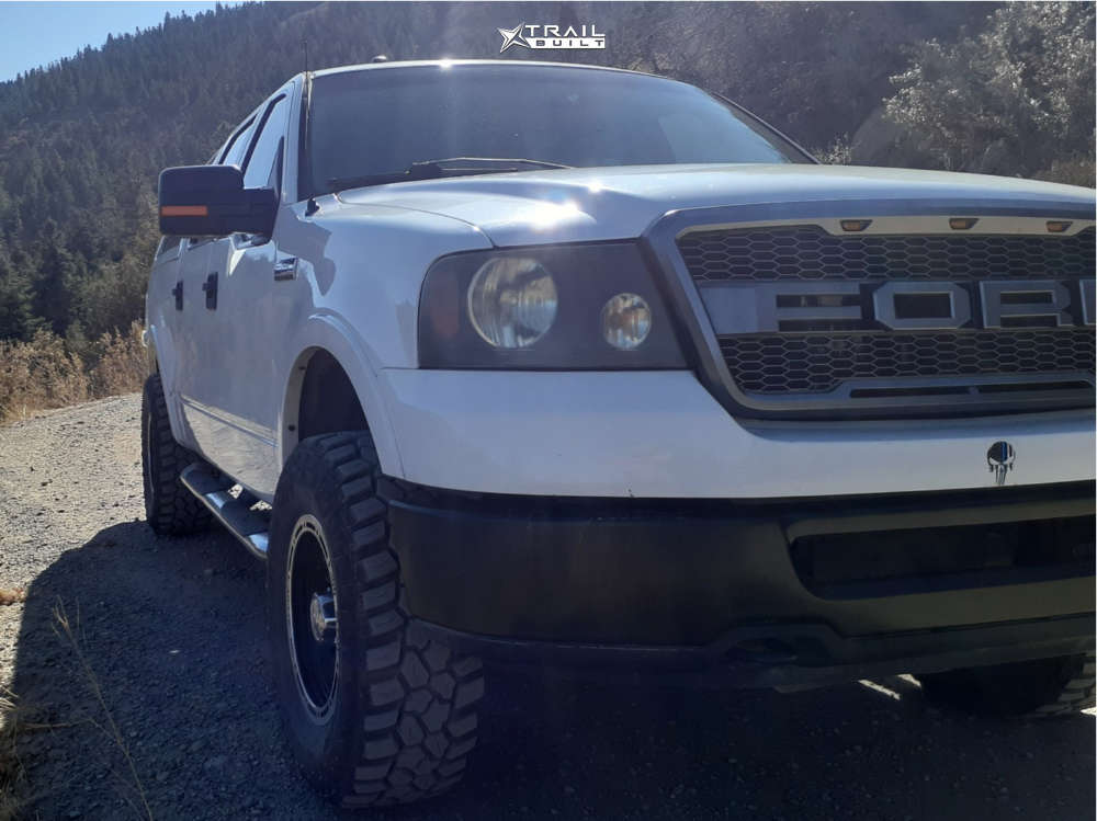 2006 Ford F-150 Wheel Offset Slightly Aggressive Leveling Kit | 1323905 ...