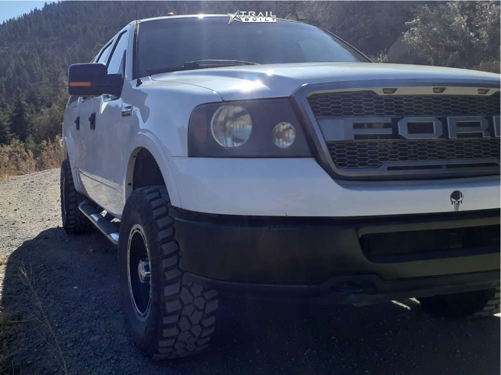 2006 Ford F-150 Wheel Offset Aggressive > 1" Outside Fender Leveling ...