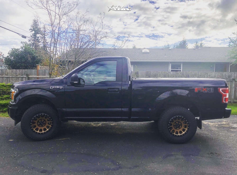 2019 Ford F-150 Wheel Offset Aggressive > 1" Outside Fender Leveling ...