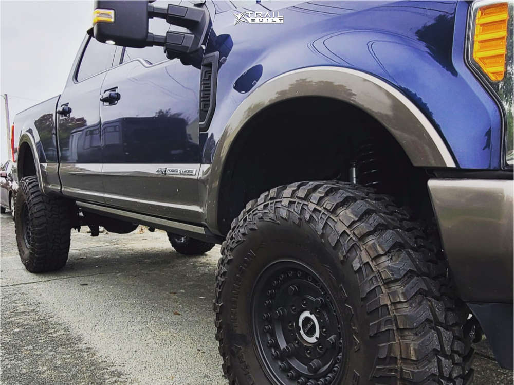 2018 Ford F-250 Super Duty Wheel Offset Aggressive > 1" Outside Fender ...