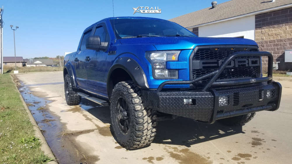 2015 Ford F-150 Wheel Offset Super Aggressive 3"-5" Leveling Kit ...