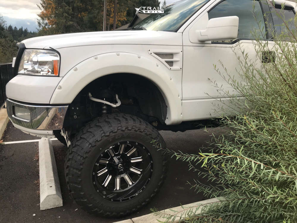 2004 Ford F-150 Wheel Offset Aggressive > 1" Outside Fender Suspension ...