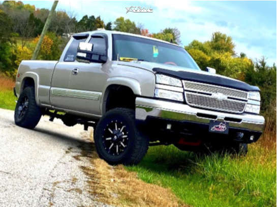 2006 Chevrolet Silverado 1500 Wheel Offset Aggressive > 1" Outside ...