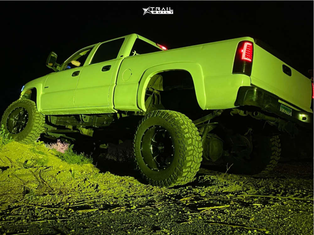 Lifted Green Duramax