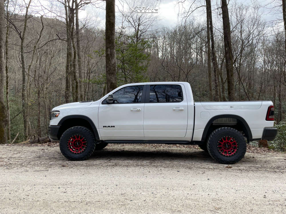2020 Ram 1500 Wheel Offset Aggressive > 1" Outside Fender Suspension ...