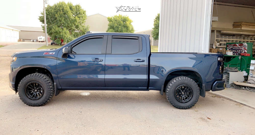 2020 Chevrolet Silverado 1500 Wheel Offset Slightly Aggressive Leveling ...