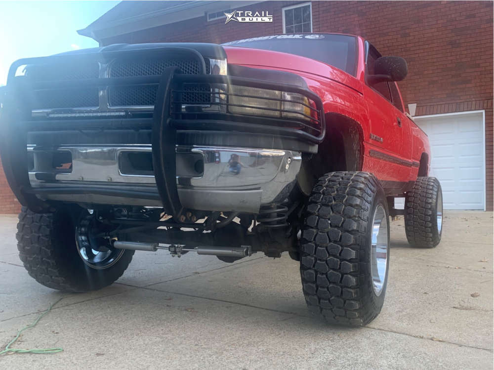 1998 Dodge Ram 1500 Wheel Offset Hella Stance >5" Air Suspension ...