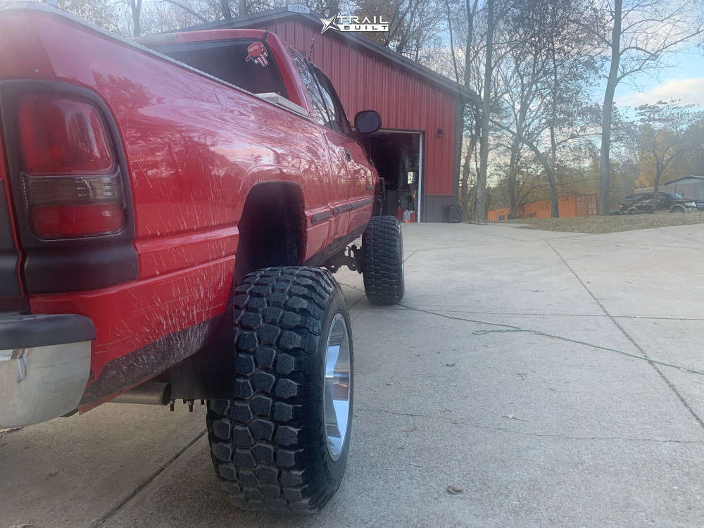 1998 Dodge Ram 1500 Wheel Offset Hella Stance >5" Air Suspension ...