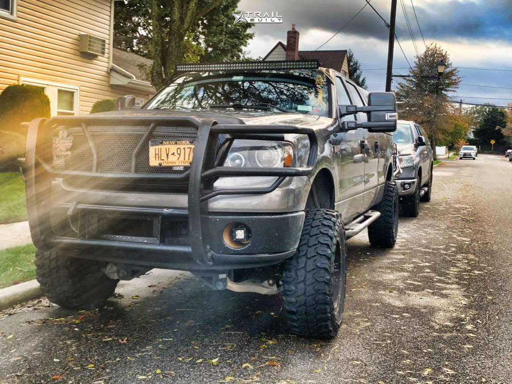 2008 Ford F-150 Wheel Offset Aggressive > 1" Outside Fender Suspension ...