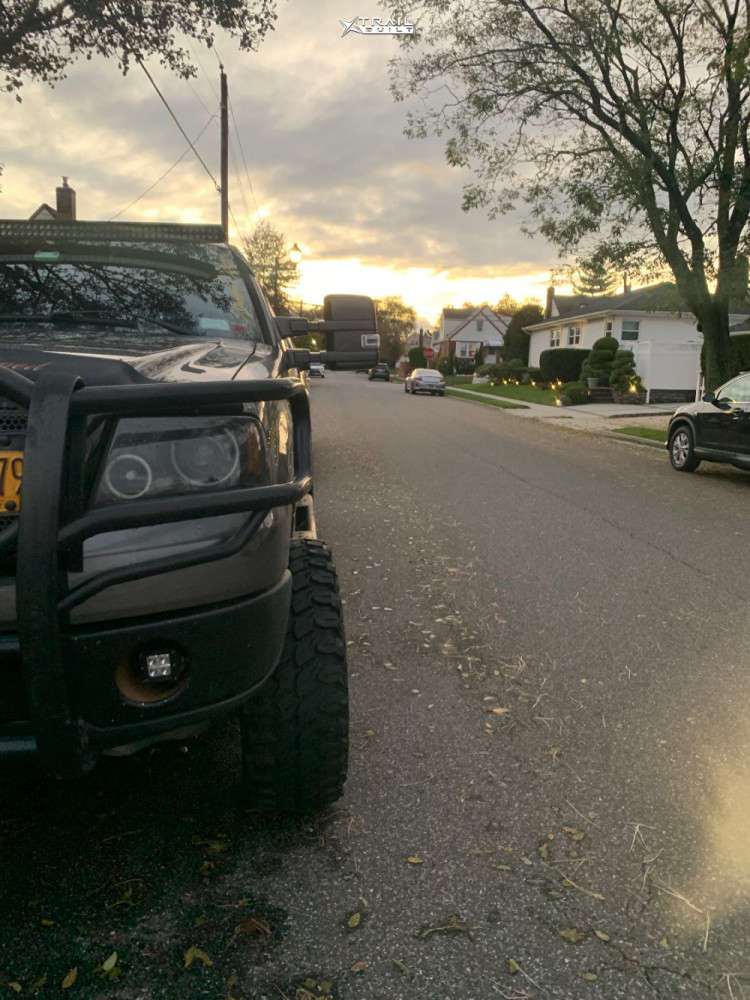 2008 Ford F-150 Wheel Offset Aggressive > 1" Outside Fender Suspension ...