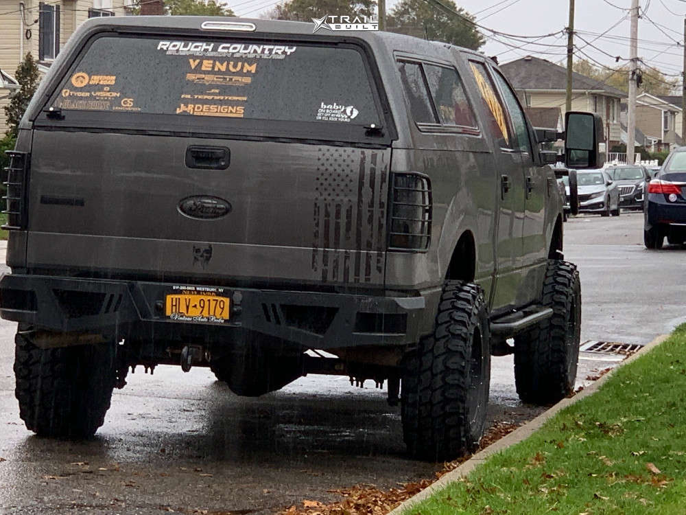 2008 Ford F-150 Wheel Offset Aggressive > 1" Outside Fender Suspension ...