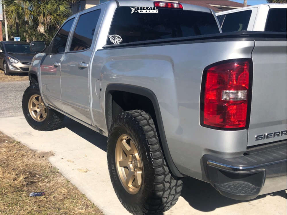 2016 GMC Sierra 1500 Wheel Offset Slightly Aggressive Suspension Lift 3 ...
