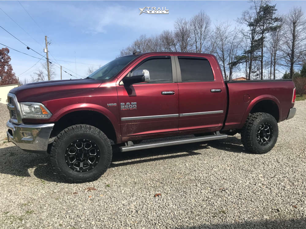 2016 Ram 2500 Wheel Offset Aggressive > 1" Outside Fender Suspension ...