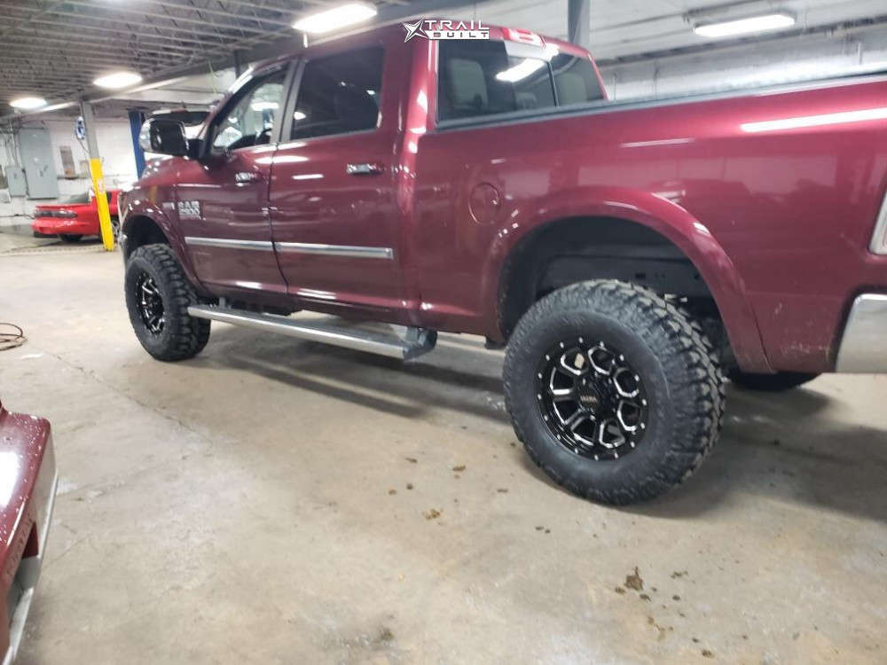 2016 Ram 2500 Wheel Offset Aggressive > 1" Outside Fender Suspension ...