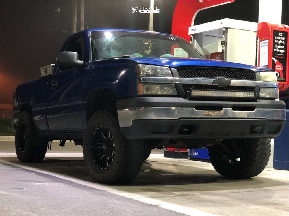 2003 Chevrolet Silverado 1500 Wheel Offset Aggressive > 1" Outside ...