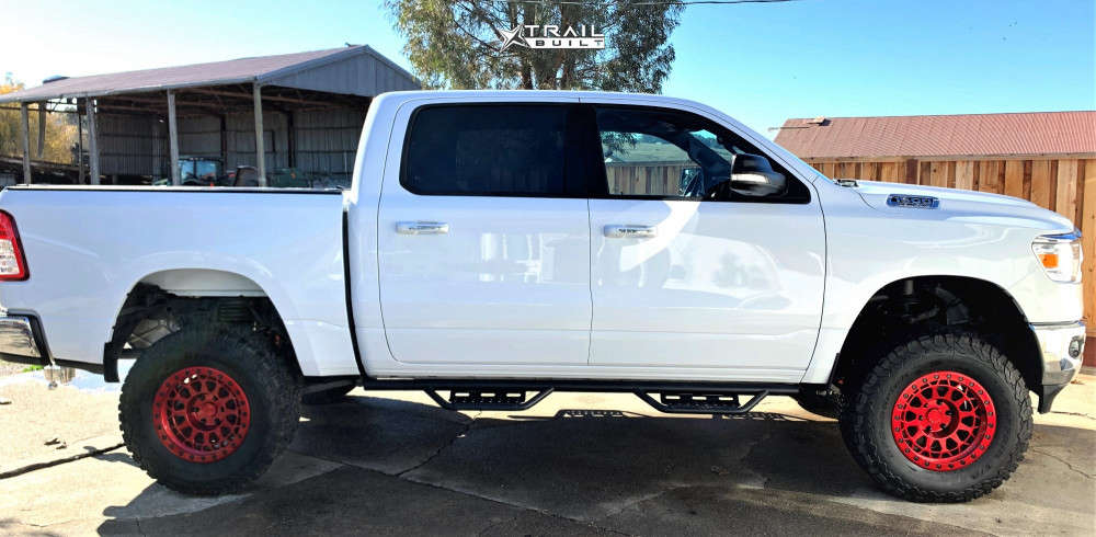 2019 Ram 1500 Wheel Offset Aggressive > 1" Outside Fender Suspension ...