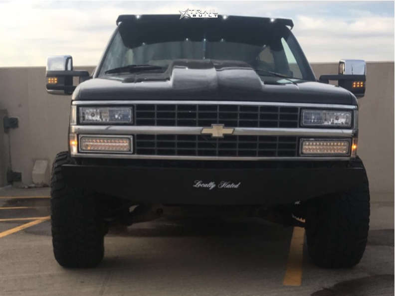1993 Chevrolet Blazer Wheel Offset Super Aggressive 3"-5" Stock ...