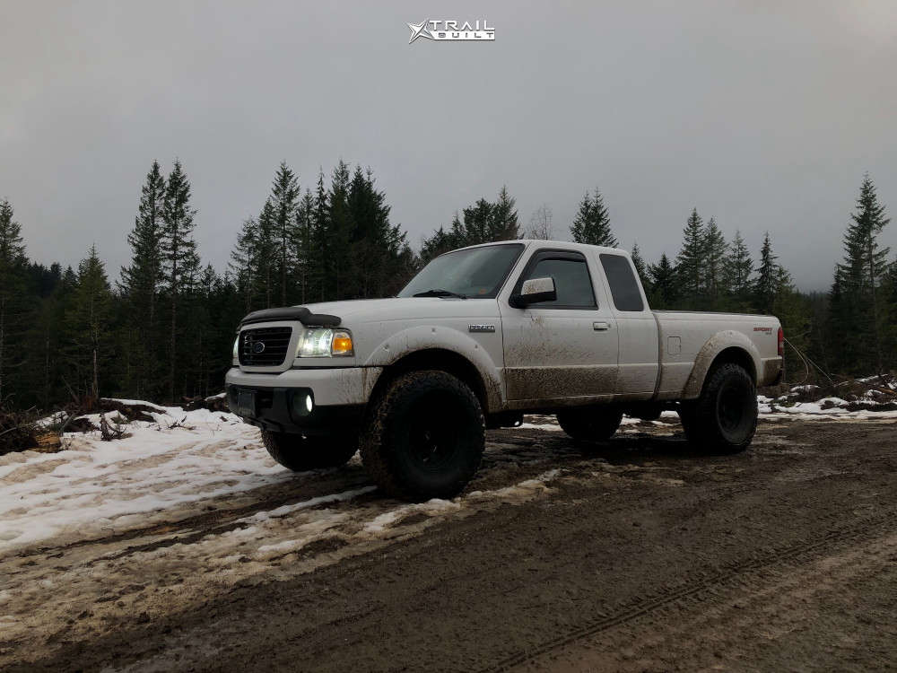 2009 Ford Ranger Wheel Offset Aggressive > 1" Outside Fender Suspension ...