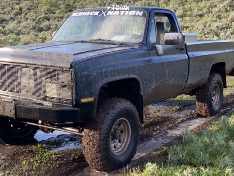 1981 Chevrolet K20 Wheel Offset Flush Suspension Lift 4" | 1373331 ...