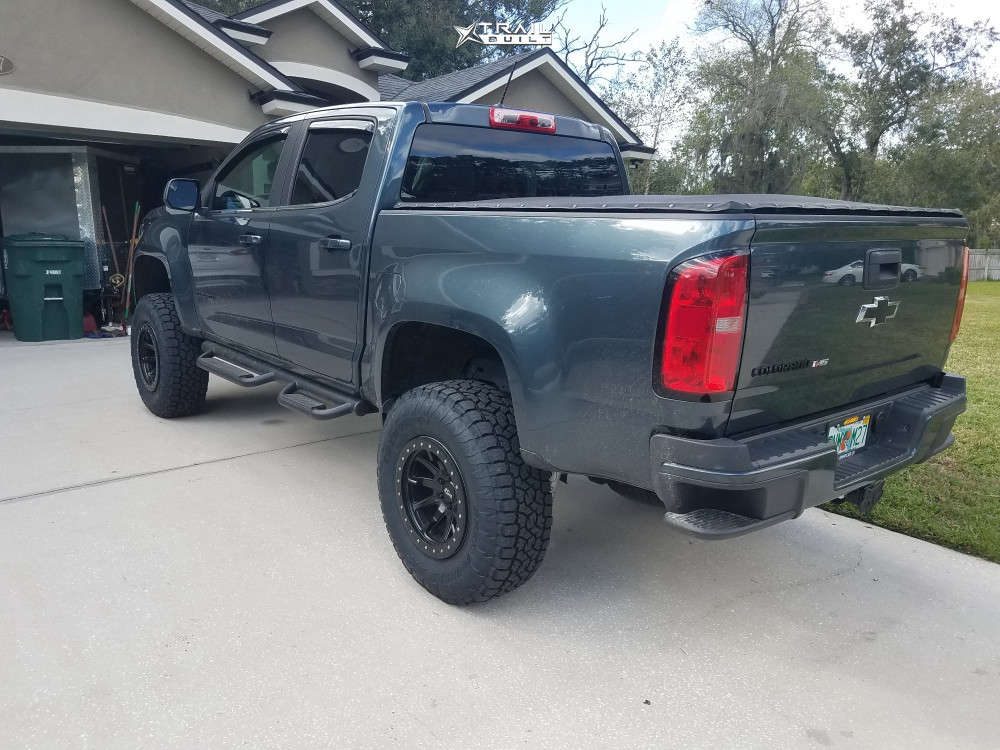 2019 Chevrolet Colorado Wheel Offset Aggressive > 1" Outside Fender ...