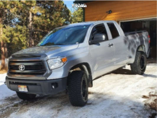 2015 Toyota Tundra Wheel Offset Aggressive > 1" Outside Fender Leveling ...