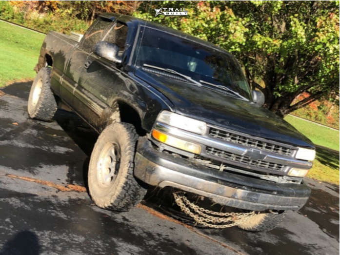 2001 Chevrolet Silverado 1500 Wheel Offset Aggressive > 1" Outside ...