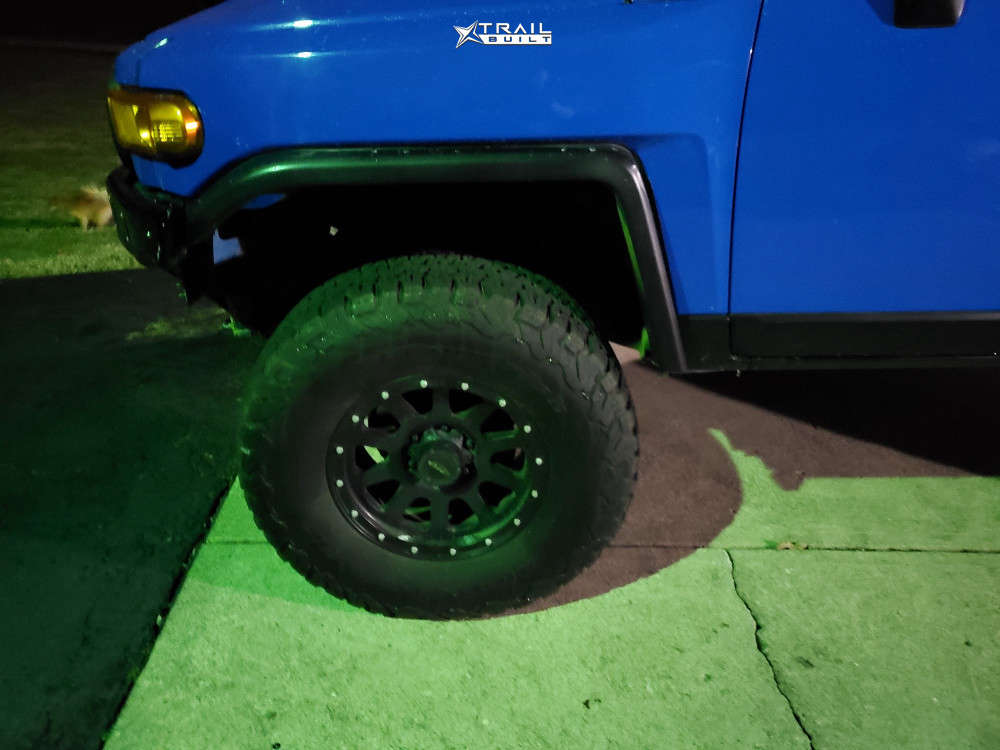 2008 Toyota FJ Cruiser Wheel Offset Slightly Aggressive Suspension Lift ...