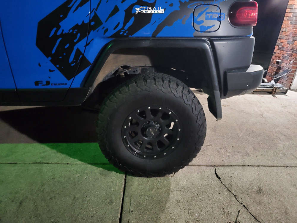 2008 Toyota FJ Cruiser Wheel Offset Slightly Aggressive Suspension Lift ...