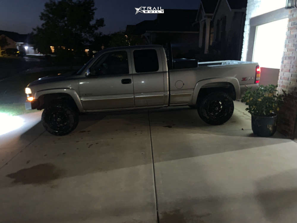 2002 Chevrolet Silverado 1500 Wheel Offset Aggressive > 1" Outside ...