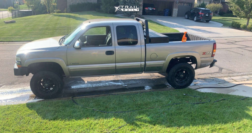 2002 Chevrolet Silverado 1500 Wheel Offset Aggressive > 1" Outside ...