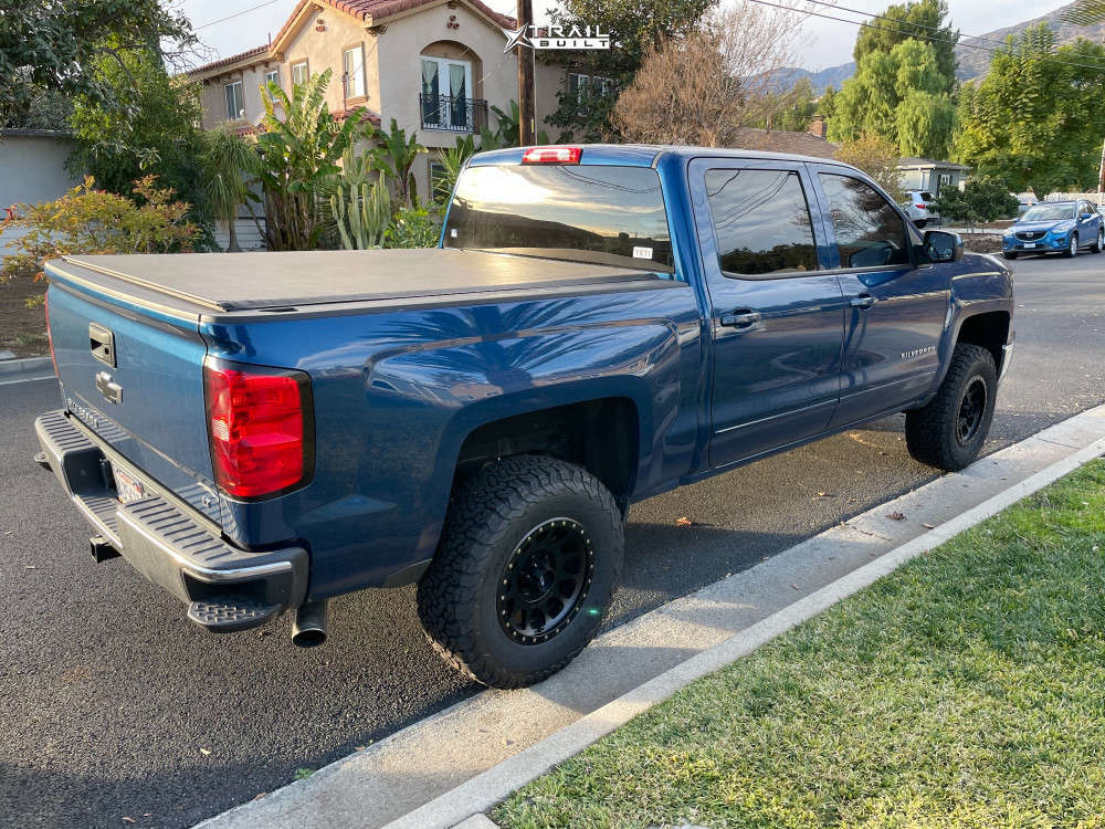 2015 Chevrolet Silverado 1500 Wheel Offset Aggressive > 1" Outside ...