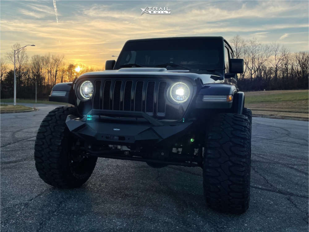 2018 Jeep Wrangler Wheel Offset Hella Stance >5" Suspension Lift 2.5 ...