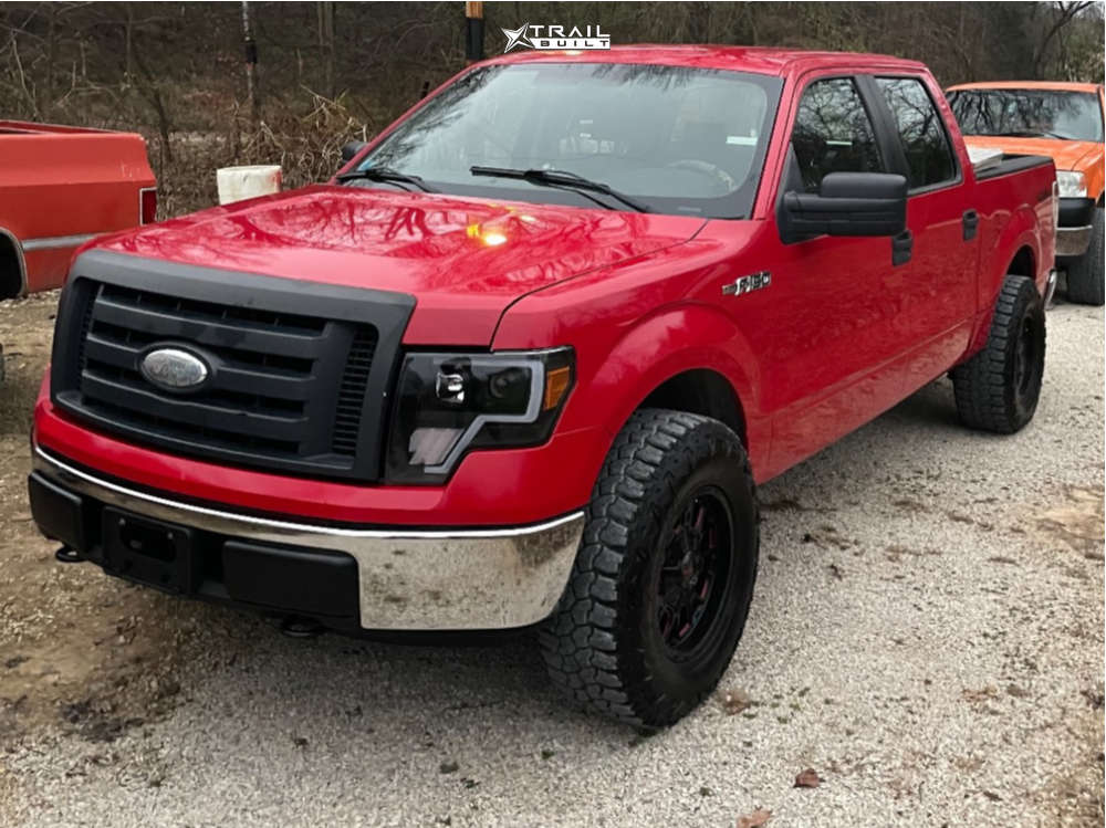 2009 Ford F-150 Wheel Offset Super Aggressive 3"-5" Leveling Kit ...