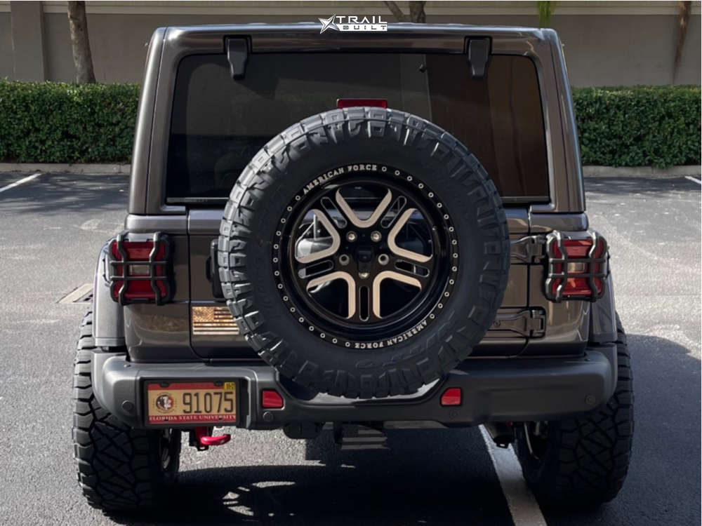 2020 Jeep Wrangler Wheel Offset Aggressive > 1" Outside Fender Stock ...