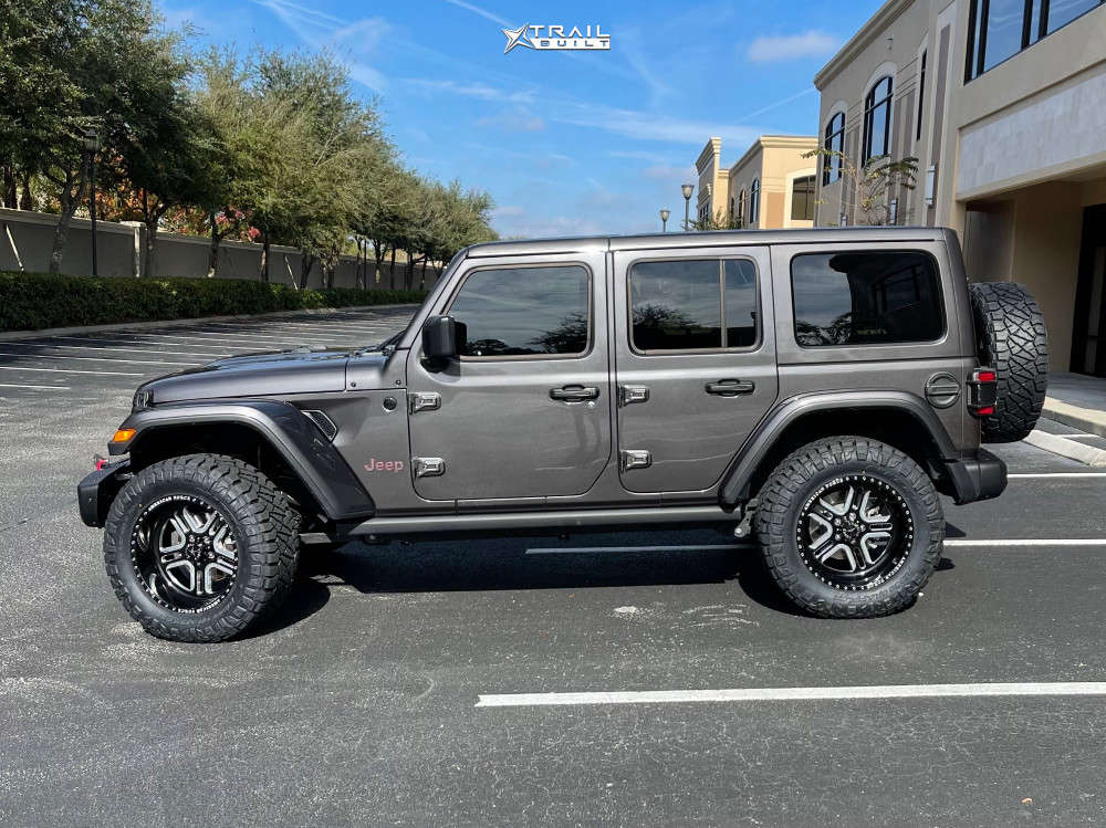 2020 Jeep Wrangler Wheel Offset Aggressive > 1" Outside Fender Stock ...