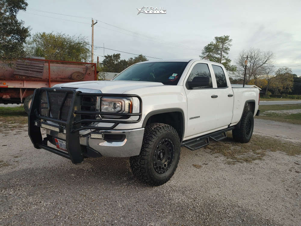 2017 GMC Sierra 1500 Wheel Offset Aggressive > 1" Outside Fender ...