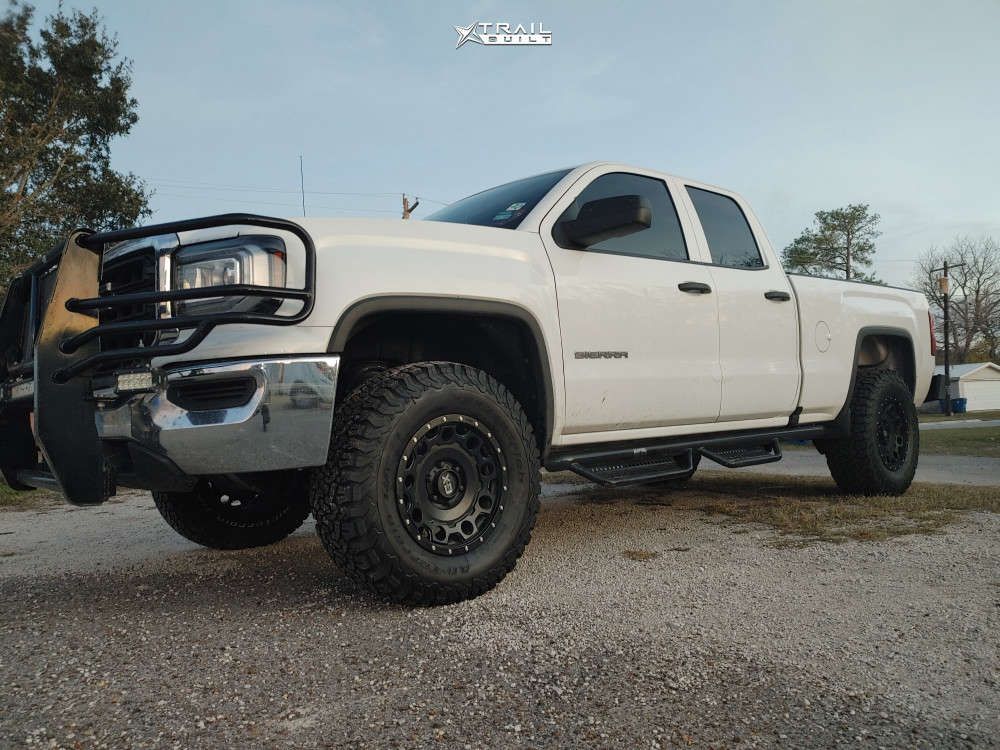 2017 GMC Sierra 1500 Wheel Offset Aggressive > 1" Outside Fender ...