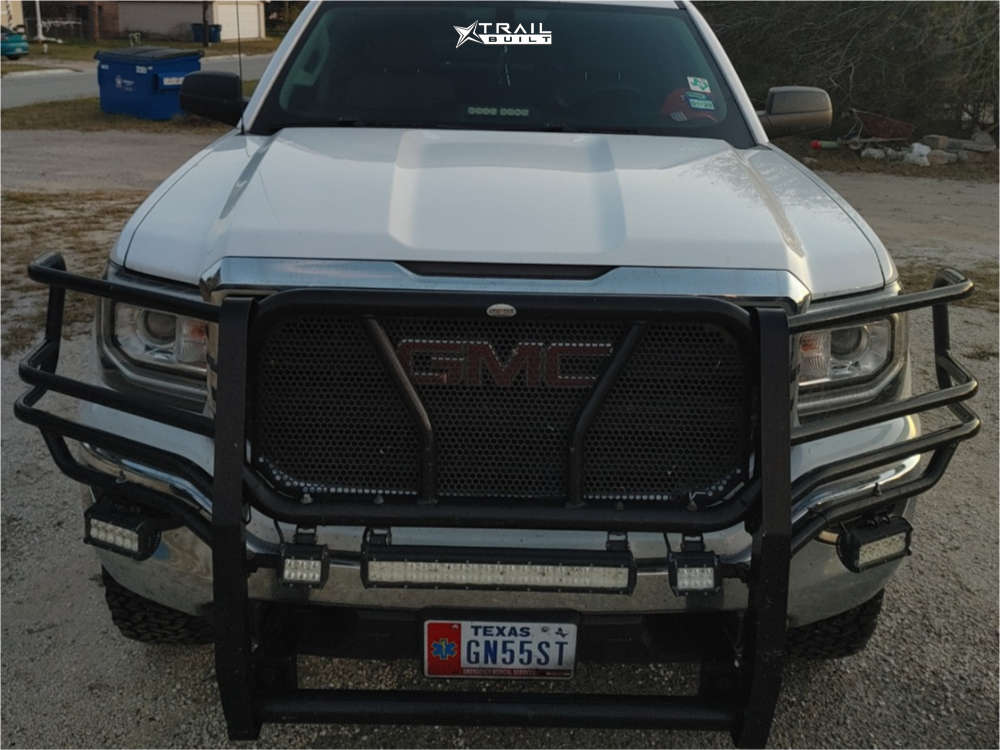 2017 GMC Sierra 1500 Wheel Offset Aggressive > 1" Outside Fender ...