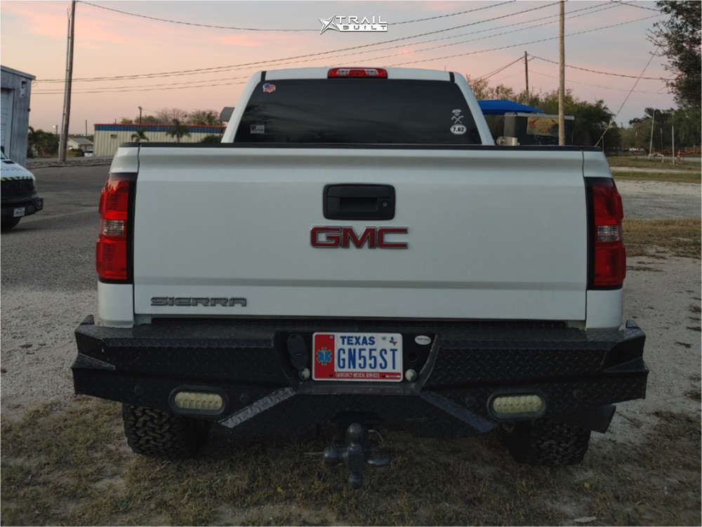 2017 GMC Sierra 1500 Wheel Offset Aggressive > 1" Outside Fender ...
