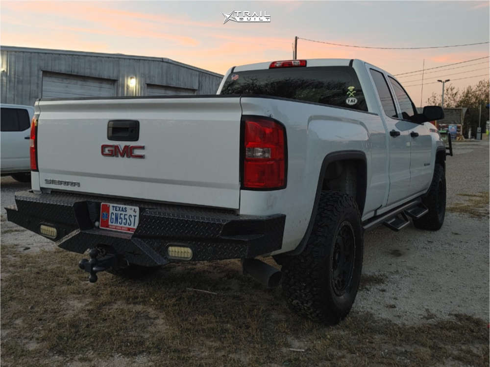 2017 GMC Sierra 1500 Wheel Offset Aggressive > 1" Outside Fender ...