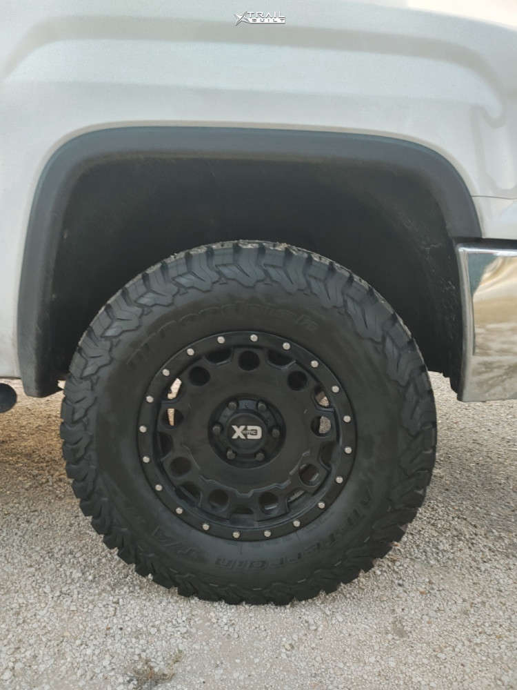 2017 GMC Sierra 1500 Wheel Offset Aggressive > 1" Outside Fender ...