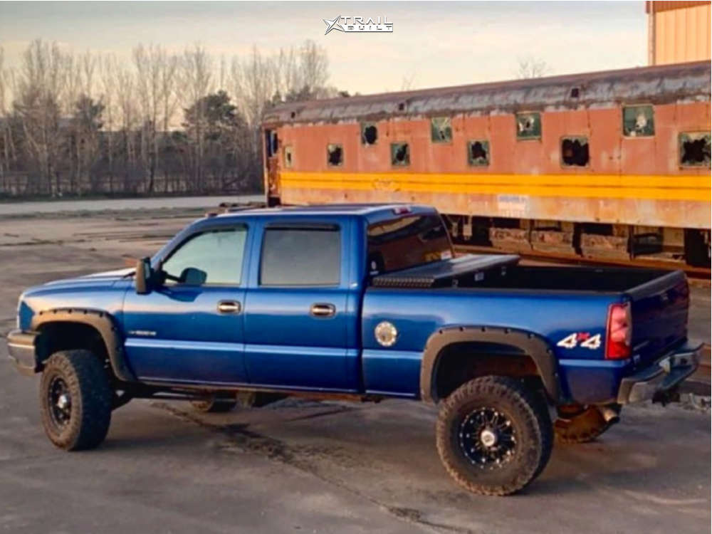 2003 Chevrolet Silverado 1500 HD Wheel Offset Slightly Aggressive ...