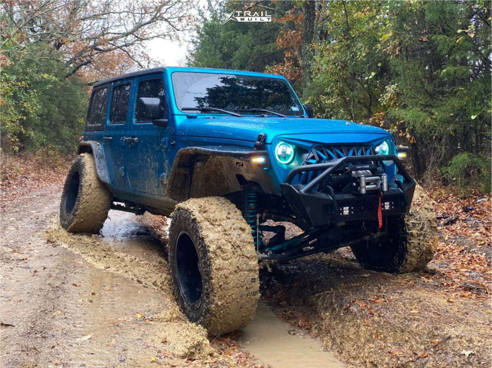 2020 Jeep Wrangler Wheel Offset Hella Stance >5" Suspension Lift 6 ...