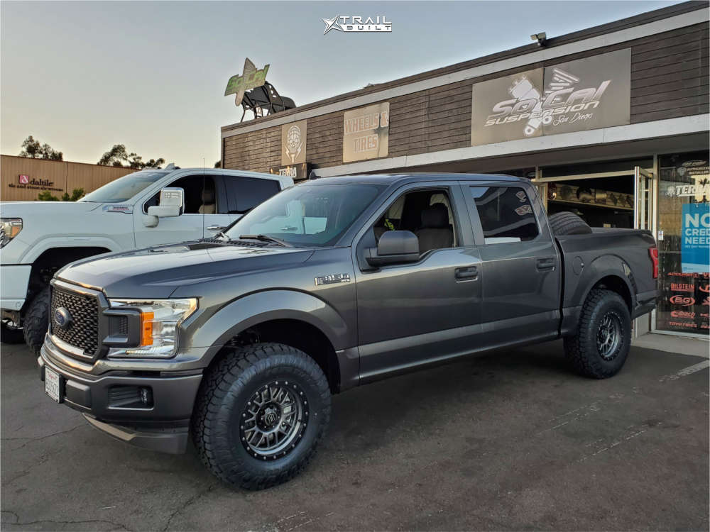 2020 Ford F-150 Wheel Offset Slightly Aggressive Leveling Kit | 1407313 ...