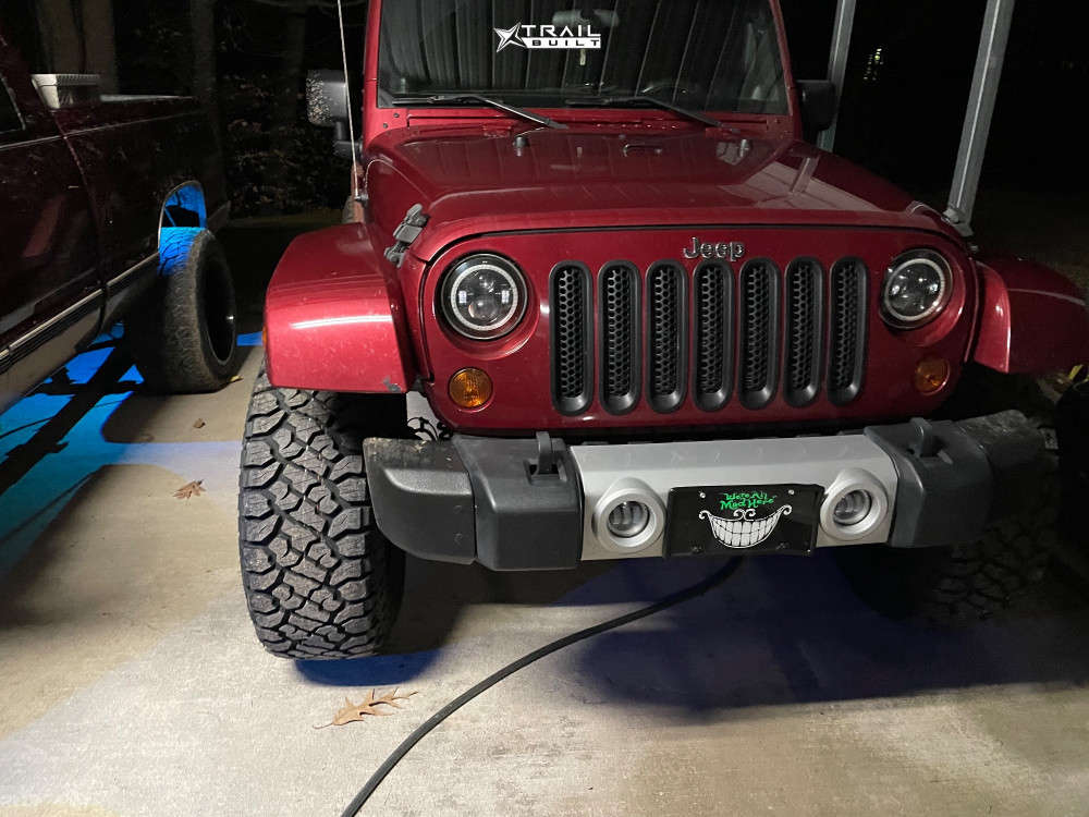2012 Jeep Wrangler JK Wheel Offset Aggressive > 1" Outside Fender ...