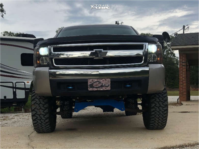 2008 Chevrolet Silverado 1500 Wheel Offset Aggressive > 1" Outside ...
