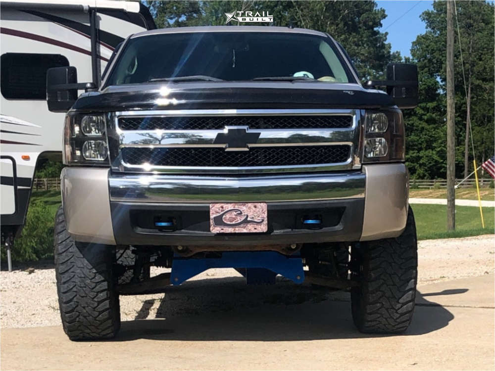 2008 Chevrolet Silverado 1500 Wheel Offset Aggressive > 1" Outside ...